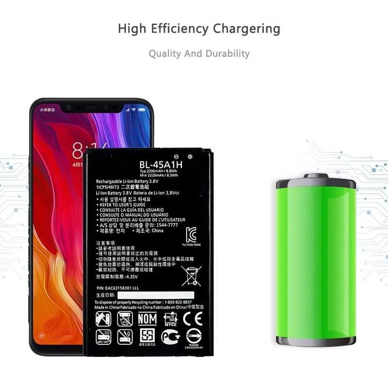 Battery BL 45A1h Bl-45A1h Bl-46G1f For LG F670l F670k F670s F670 K420n ...