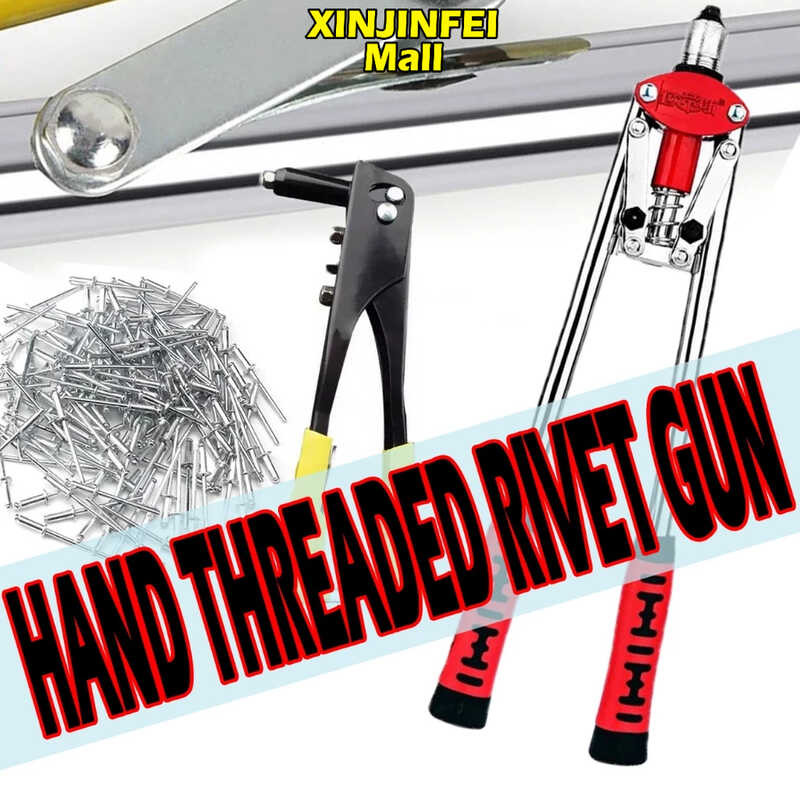 Heavy Duty Riveter Set Pop Rivet Gun Labor-Saving Blind Rivets ...