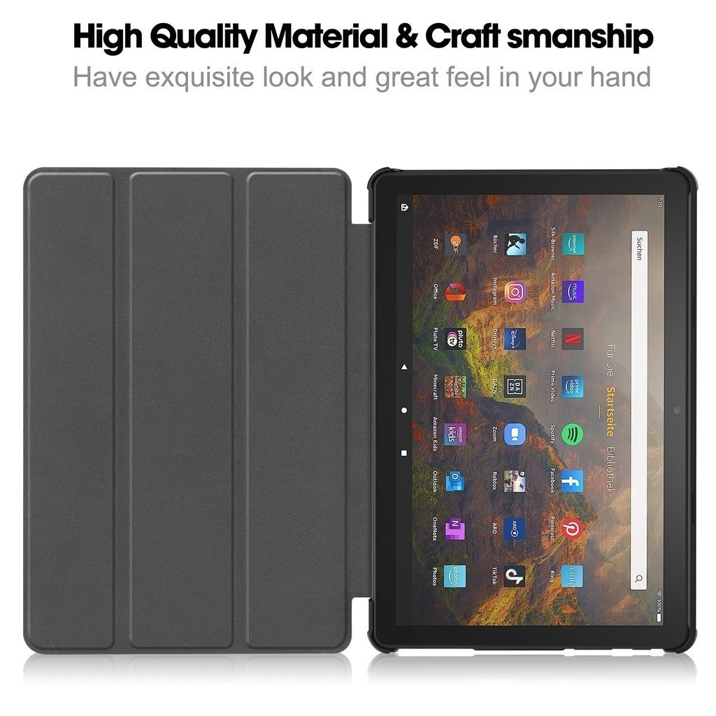 Tablet Case For Fire HD10 HD 10 Plus 2023 2021 2019 2017 10.1" 12th ...