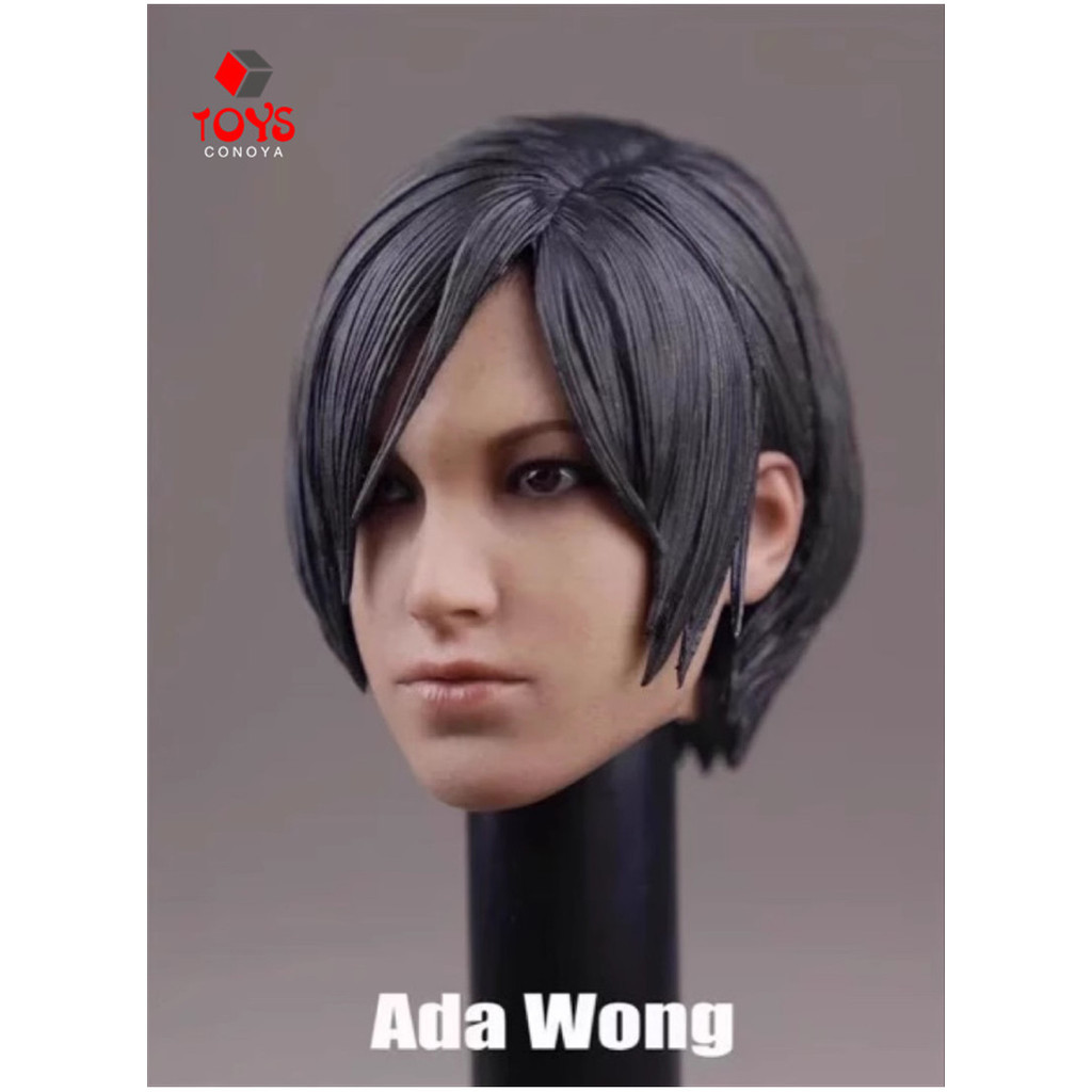 1/6 Scale Ada Wong Sculpt PVC Head Carving Model Fit 12'' Female ...