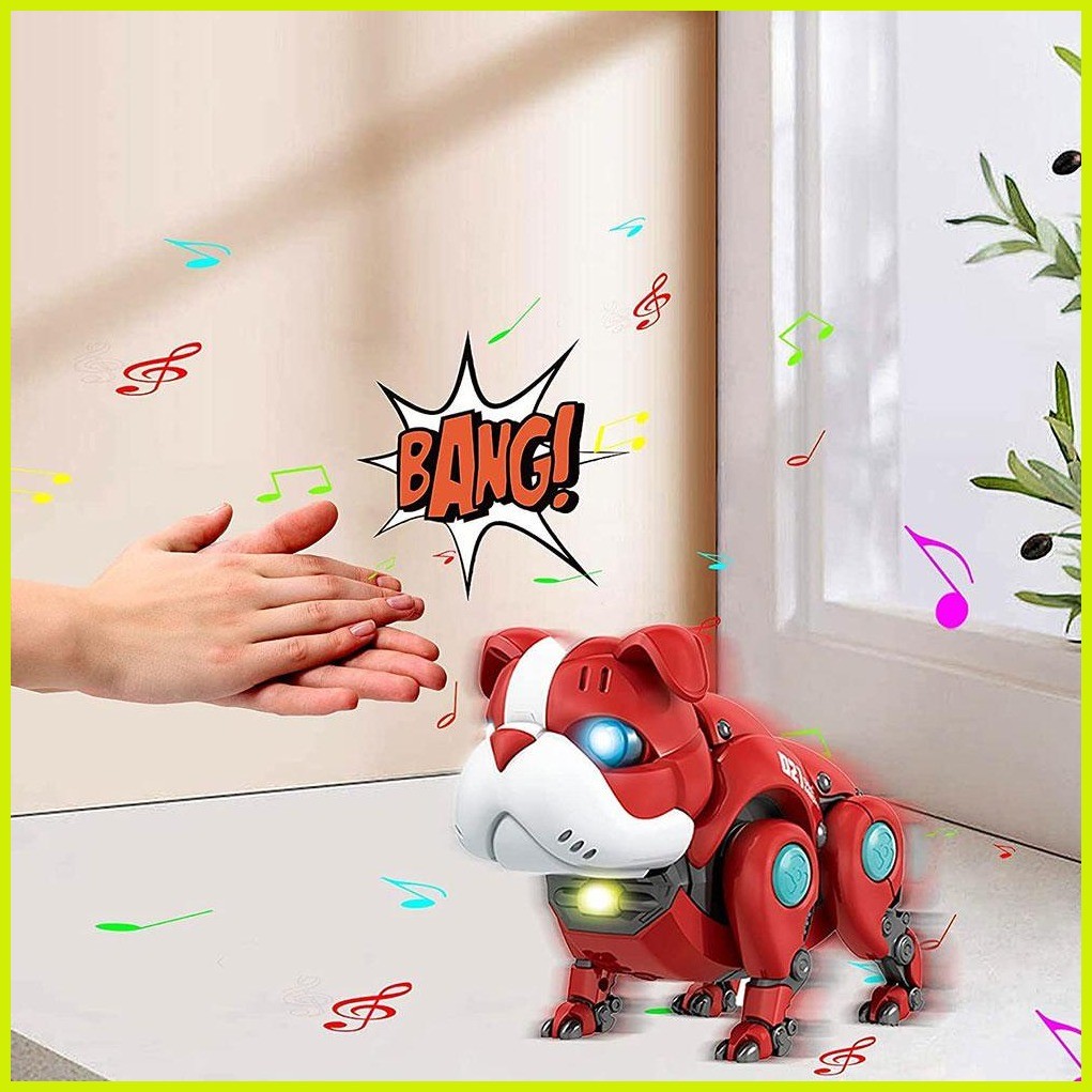 Dancing Dog Toy intelligent Free Moveable Electronic Pets dancing robot ...