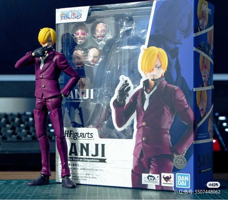F 100% Original Bandai Sh Figuarts Shf One Piece Sanji The Raid On ...