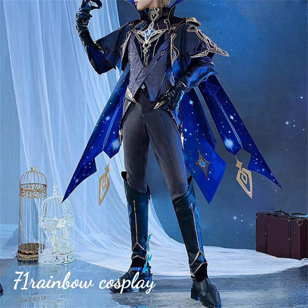 §≈ Game Dainsleif Cosplay Costume Genshin Impact Male Christmas ...