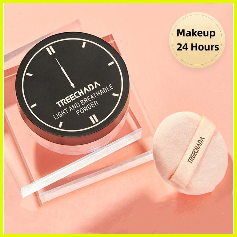 JN Whitening Loose Powder Container With Puff Oil Control Waterproof ...