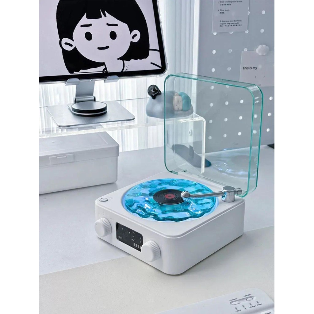 KAWOO Retro White Noise Bluetooth Speakers Portable Vintage Sleep Aid ...