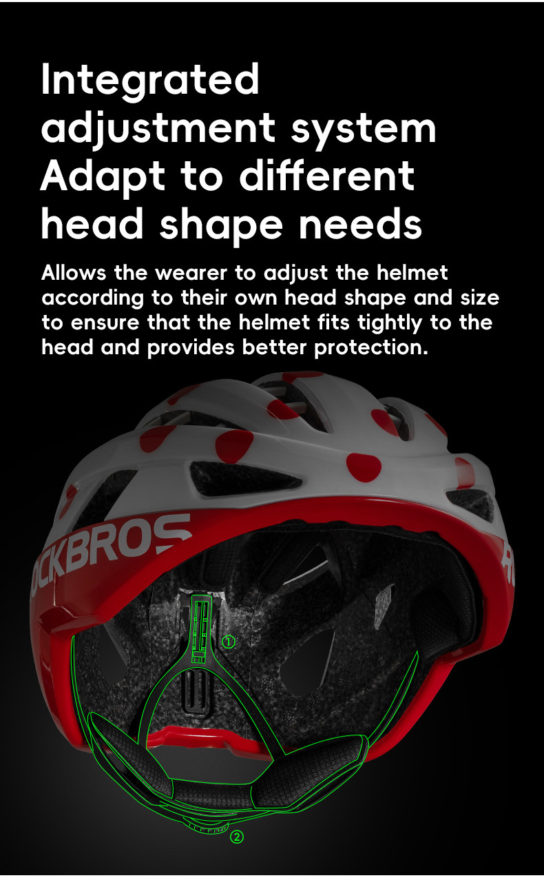 ROCKBROS Riding Helmet Keel Ultralight Integrated Aerodynamics One ...