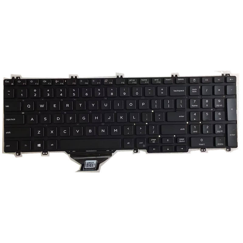 Dell Precision 3500 3540 3541 Latitude5500 5510 5501 5511 Keyboard ...