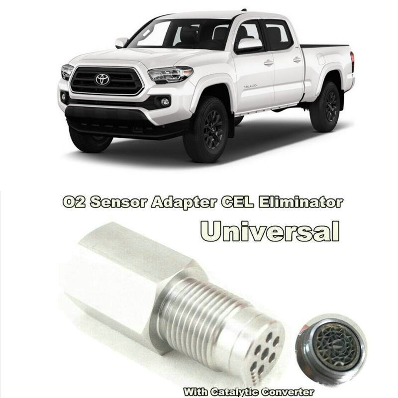 ® O2 Sensor Adapter Cel Eliminator With Catalytic Converter For Toyota ...
