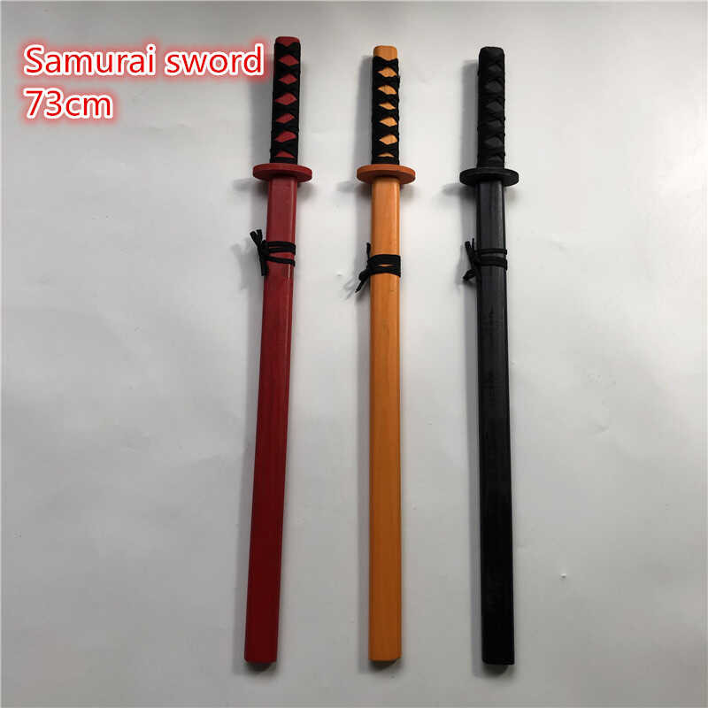 73Cm Cosplay Wooden Sword Mini Simulated Animation Prop Weapon Anime ...