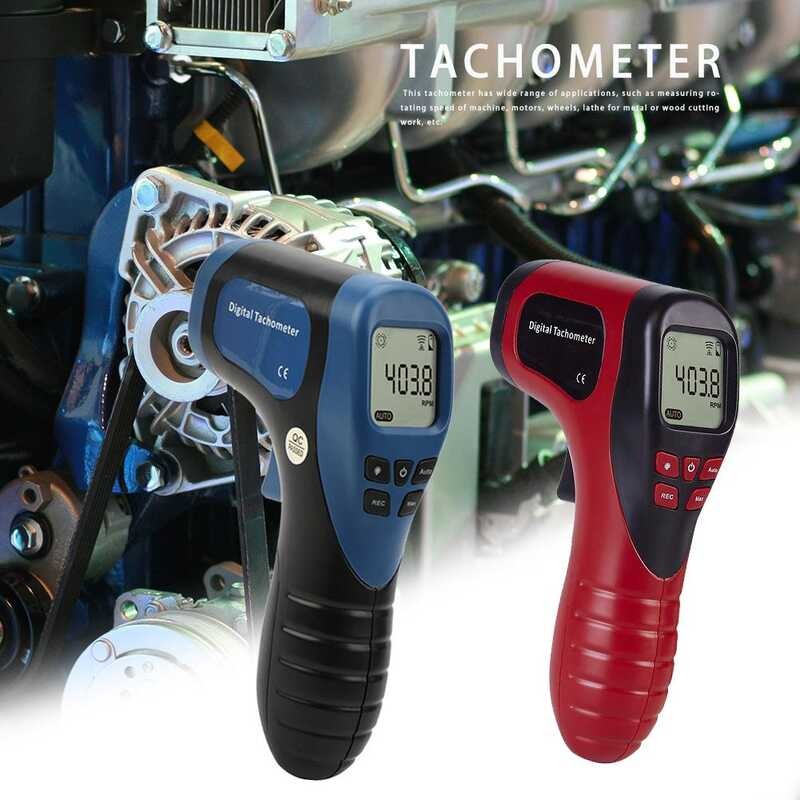 TL-900 Non-contact Laser Digital Tachometer Speed Measuring Instruments ...