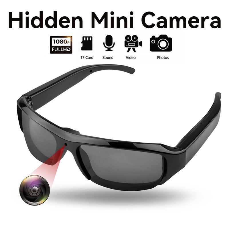 Sunglasses Camera HD 1080P Built In Battery Hidden Mini Wireless ...