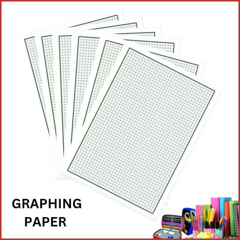Sold Per Pack 25'S, 50'S, 100'S Math Graphing Paper 60Gsm Dvgd | Shopee ...