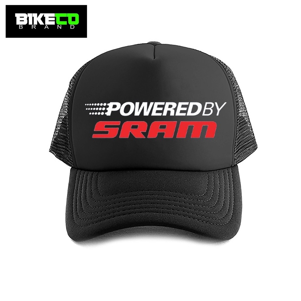 Powered By SRAM Cycling Cap | BIKECO Brand Collections | Shopee Philippines