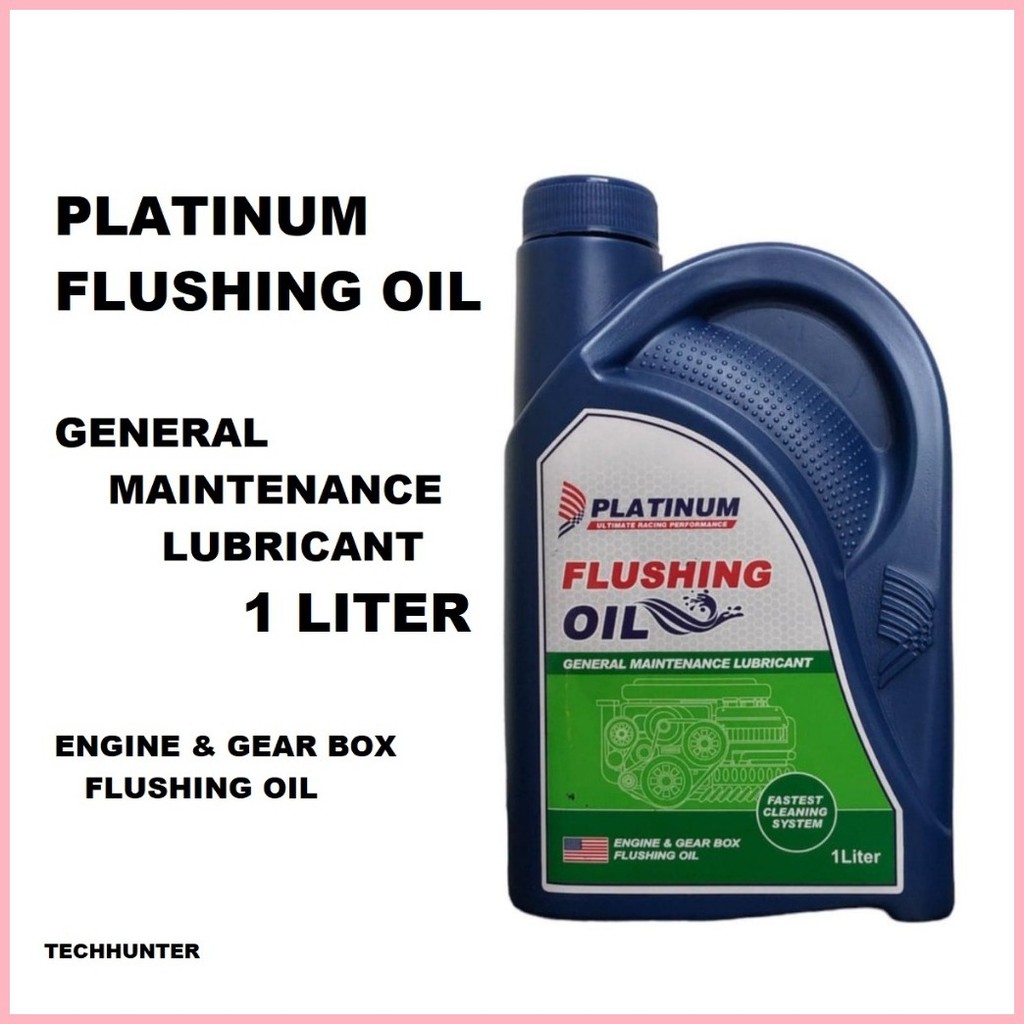 Platinum Flushing Engine Oil 1L General Maintenance Lubricant | Shopee ...