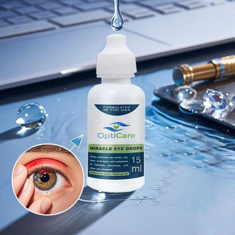 OPTICARE Miracle Drops Eyedrops For Itchy And Red Eyes With Lutien ...