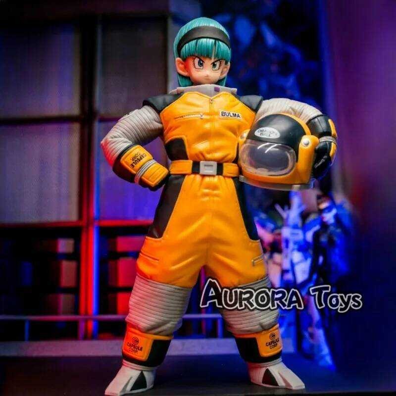 8.26In/21Cm Anime Dragon Ball Z Figure Space Suit Bulma Figure PVC ...