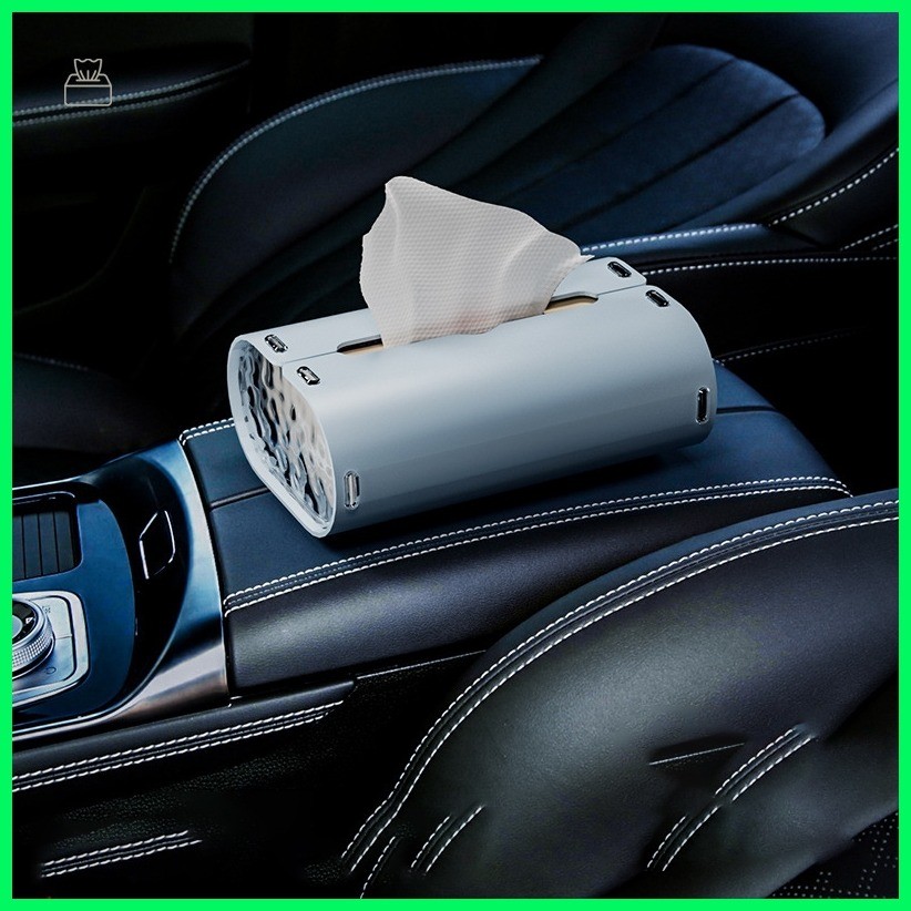 Kitchen wall-mounted suction cup tissue box refrigerator soft glue ...