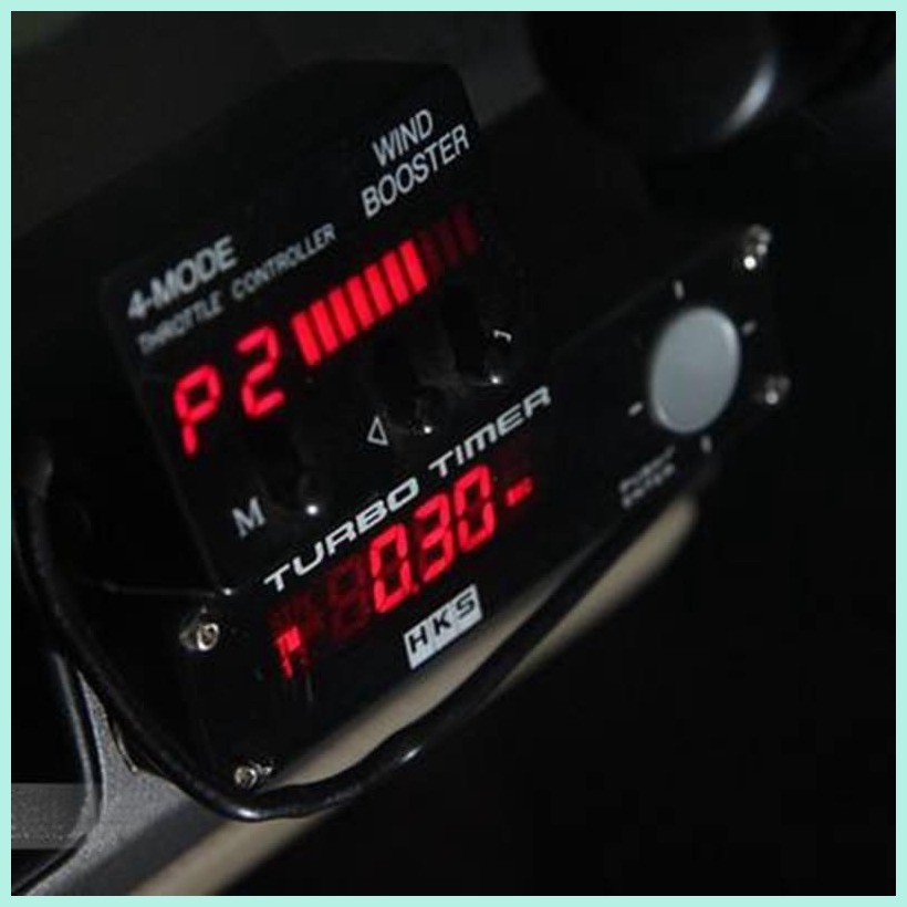 5 In 1 Racing Car HKS Turbo Timer Universal LED Type 0 Digital Display ...