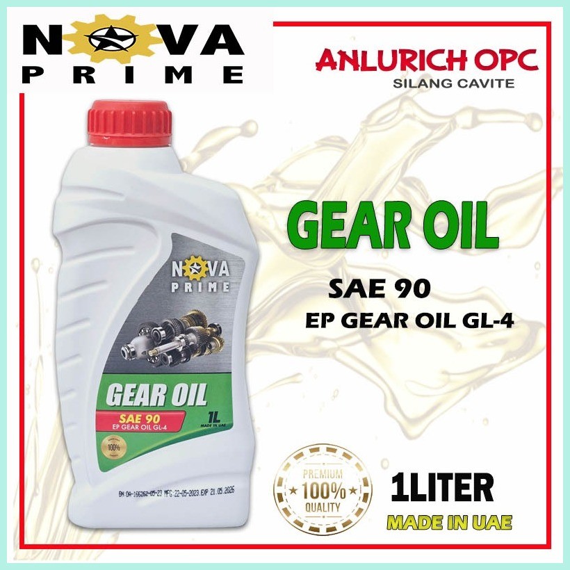 NOVA PRIME Gear oil EP GL-4 SAE 90 ( 1LITER) | Shopee Philippines