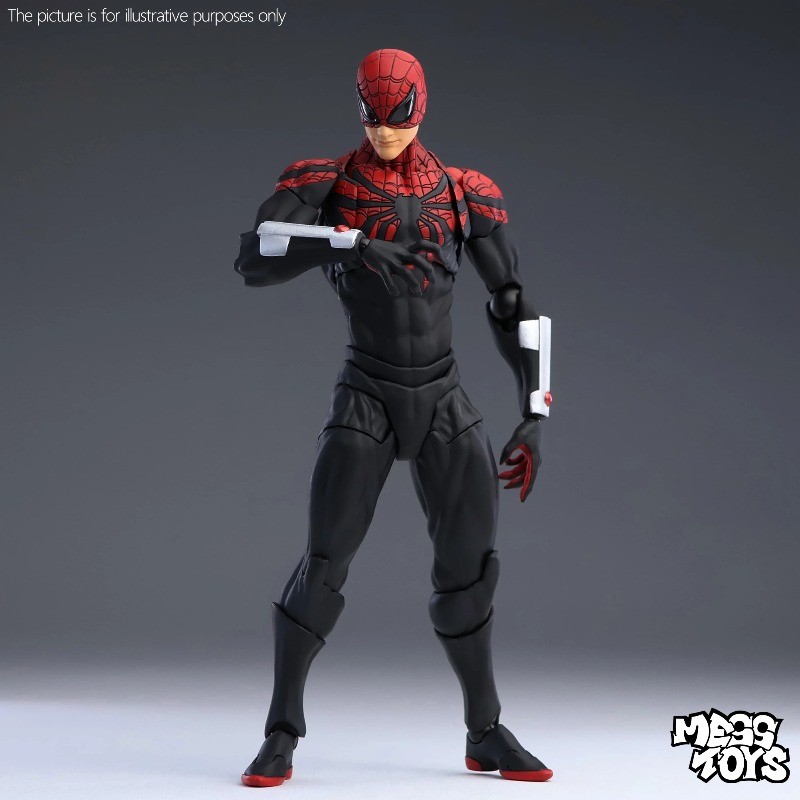 CT MessToys Superior Spider-Man Action Figure - Posable Collectible Toy ...
