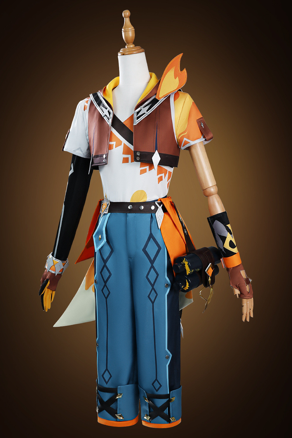 Genshin Impact Bennett Cos Clothes Adventures In Blazing Hue Shota ...