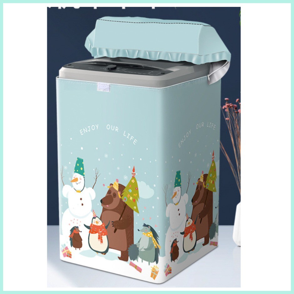 Top Load Washing Machine Cover Waterproof Sun Dust Size 10 11 12 13 14 ...