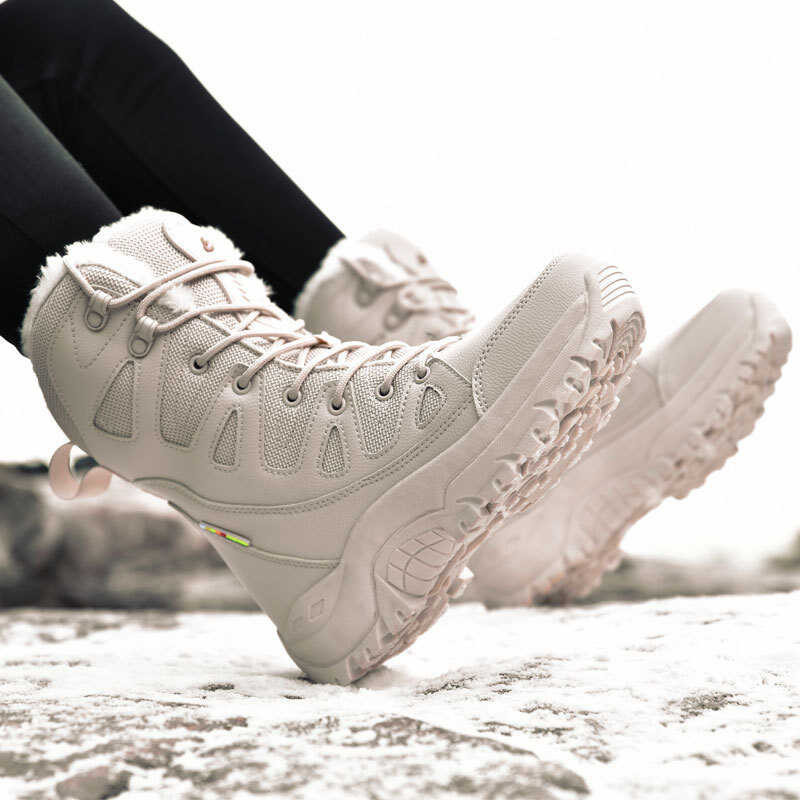 F0 Military Boots Men, High Barreled Special Forces Combat Desert ...