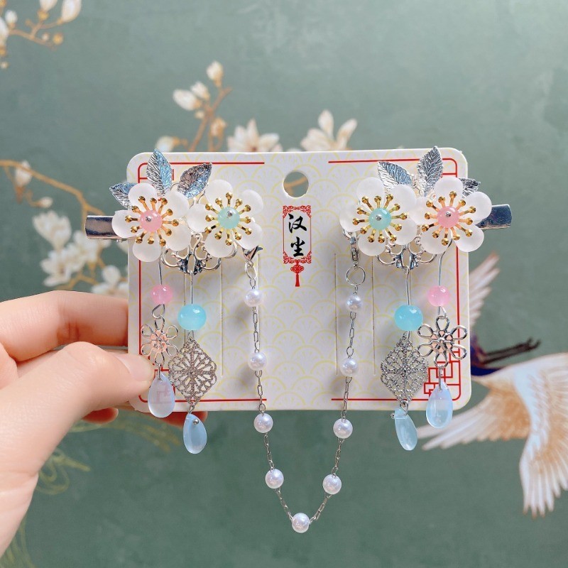 Children Antique Headdress Hanfu Forehead Chain Hair Accessories Girls ...