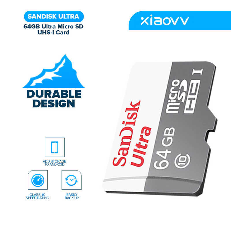 64Gb Ultra Micro SD SDXC Sdsquns-064G-Gn3mn Class 10 Uhs-I Memory Card ...