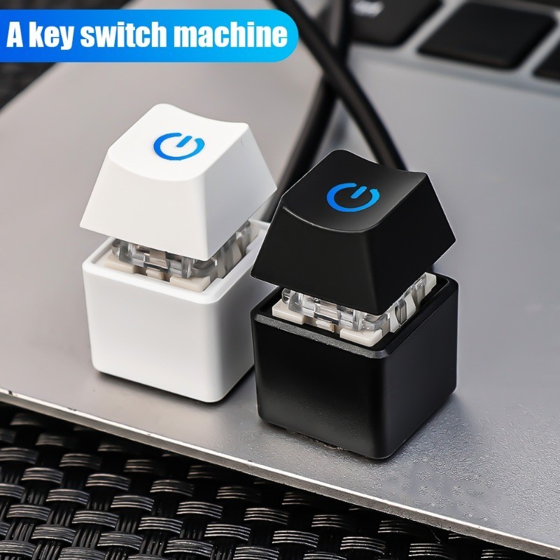 Computer Desktop PC External Switch - Built-in Colorful LED Light - One ...