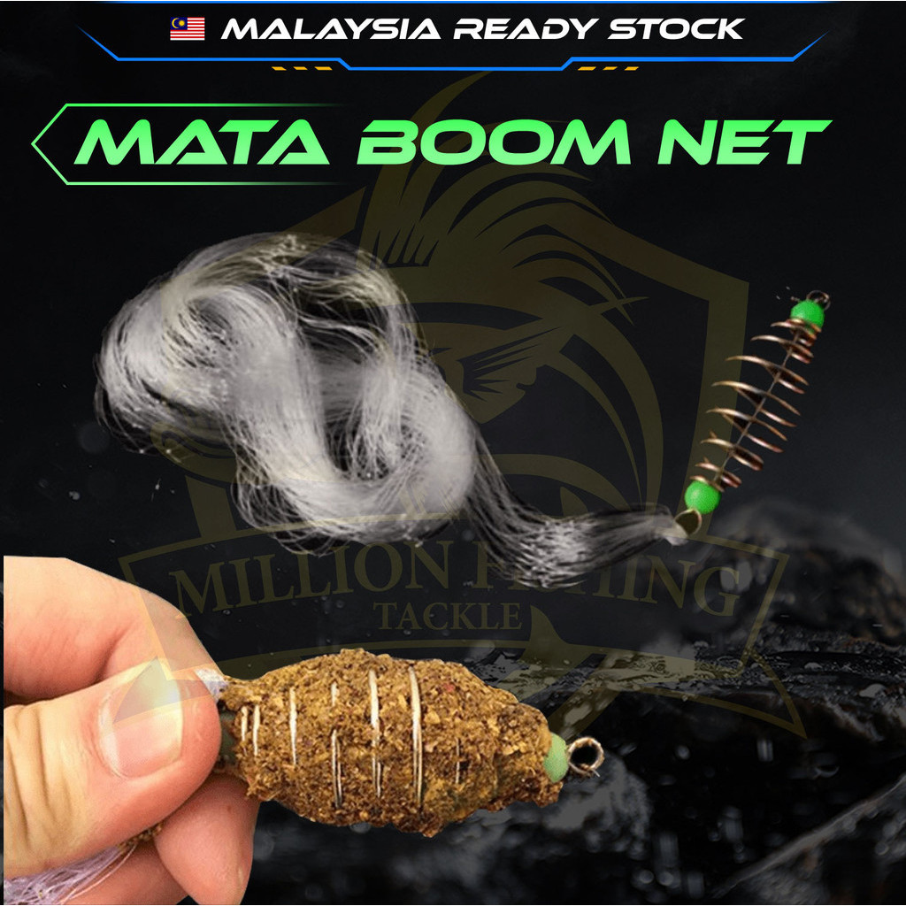 MATA Bomb Net Bait Spring Bottom Fishing River Trap Net Trap Talapia ...