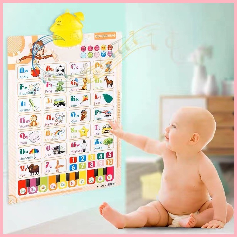 ∆ ♞Smart Learning Sound Wall Chart for Kids Learning Chart Poster ...