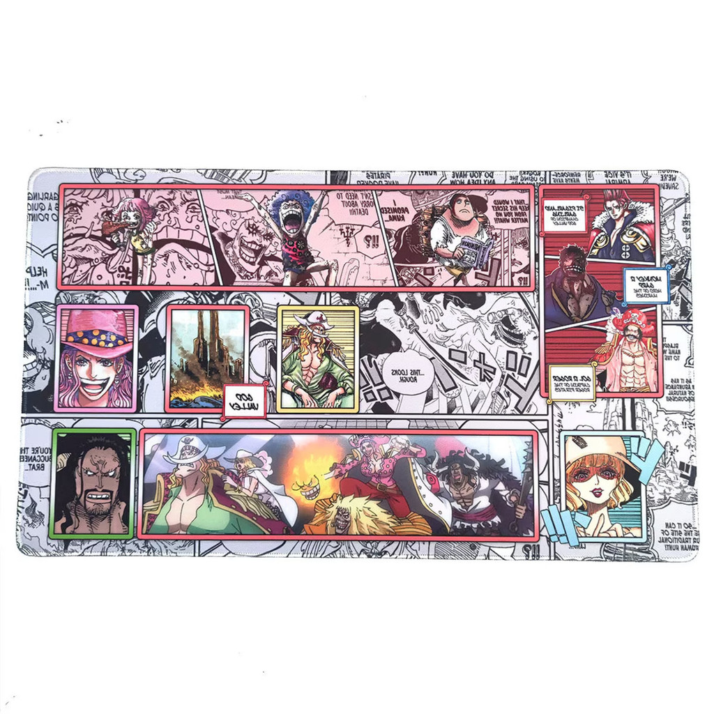 One Piece Playmat Rocks Pirates - with Zones Playmat Game Mat TCG Kaido ...