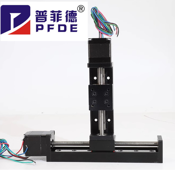 ONLY NEW T-Type Mini Sliding Table 50/100/150/200Mm Ear Rail Guide With ...