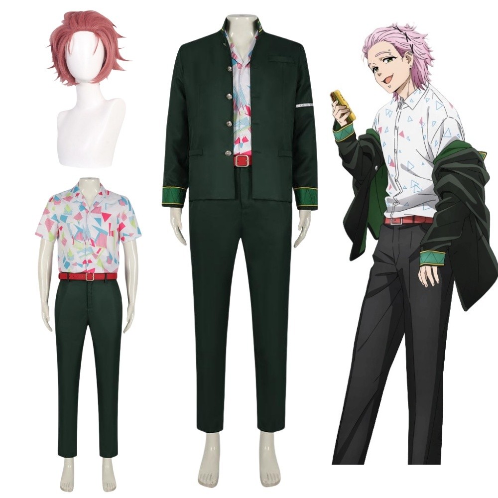 §≈ Kiryu Mitsuki Cosplay Anime Sakura Wind Breaker Costume Wig WINBRE ...