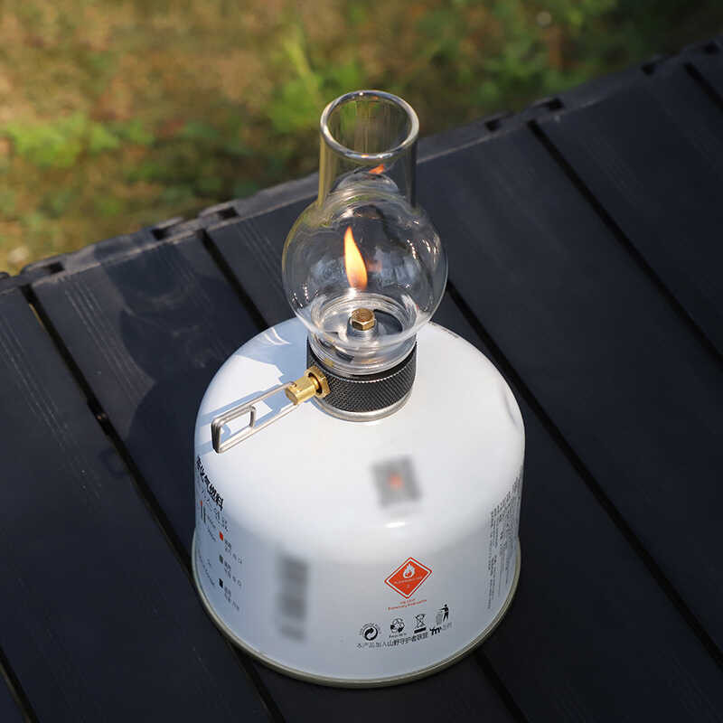 ng Paggamit Portable Camping Gas Candle Lamp Light Compact Butane Gas ...