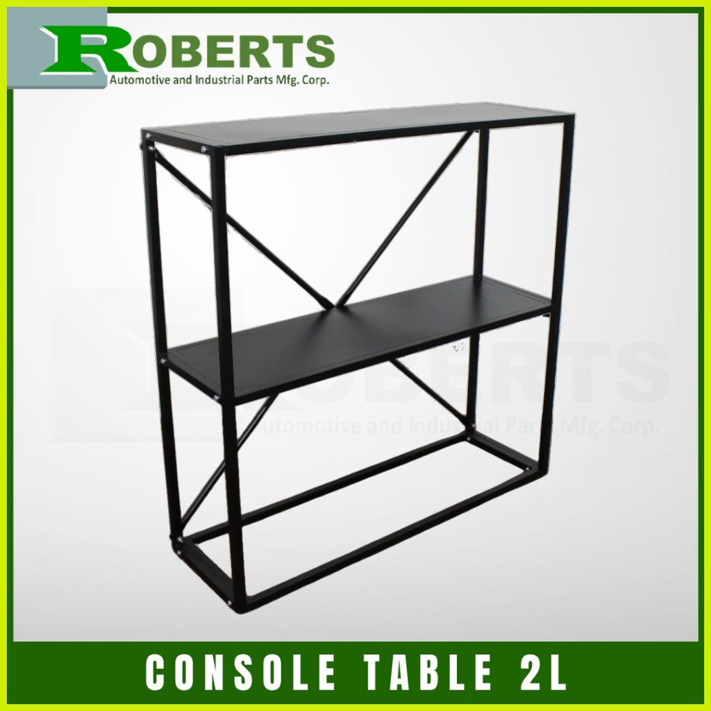 ⭐ HEAVY DUTY ALL METAL CONSOLE TABLE HALLWAY SHELF PORCH DISPLAY TABLE ...