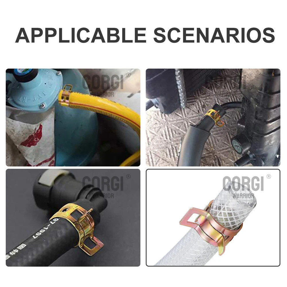 Spring Hose Clamp Assortment Kit Up To 165 P 5-22 Mm Fuel Silicone ...