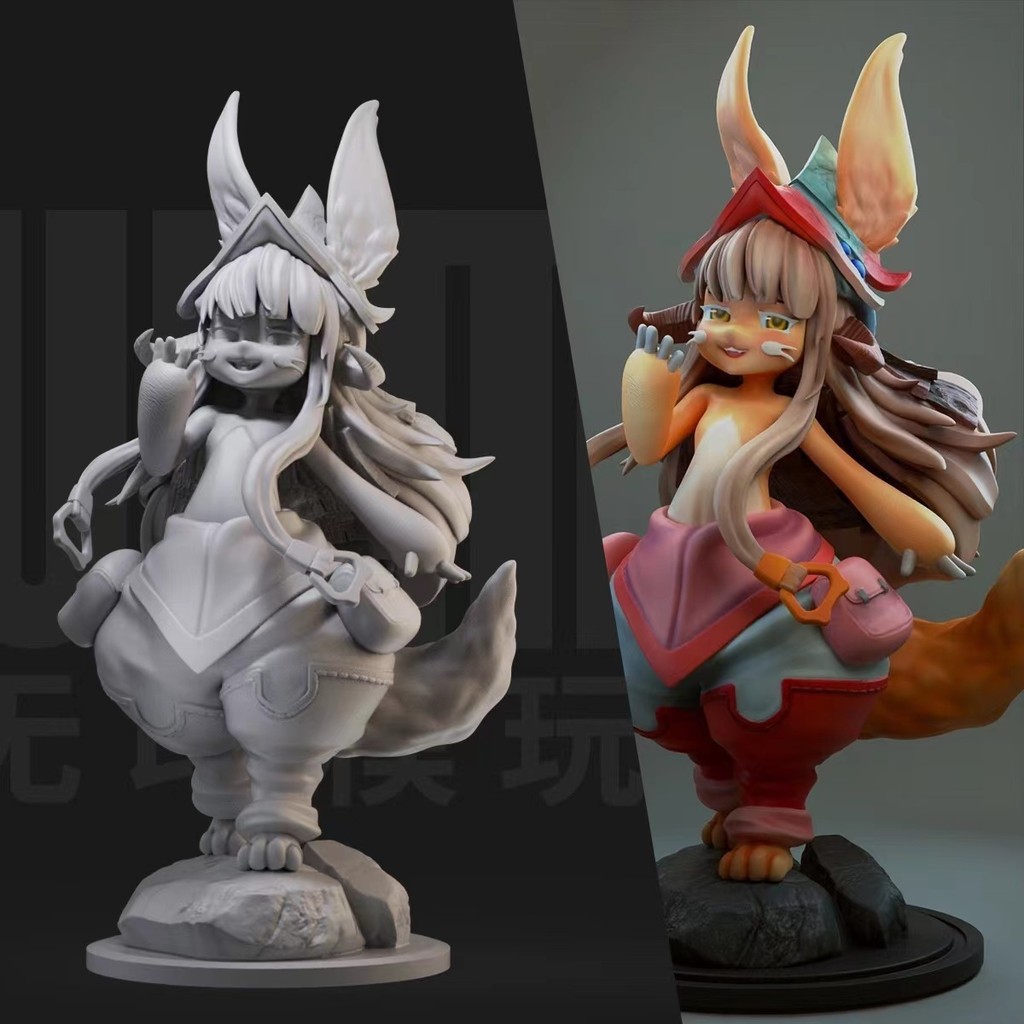 1/24 Squirrel Girl Rooney Cartoon Character GK White Mold Handmade 3D ...