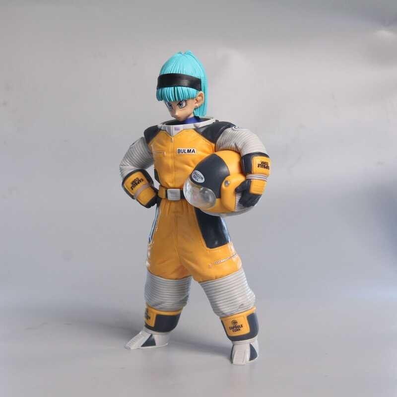 F 21Cm Dragon Ball Z Namek Space Suit Bulma Action Figure Pvc Statue ...