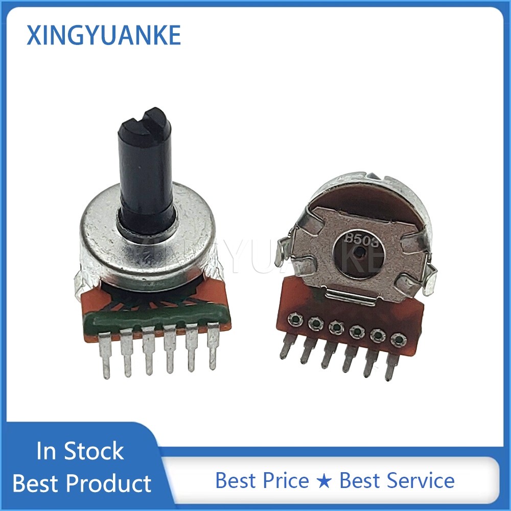 2Pcs/lot 161 Type B503 Dual B50K Speaker Amplifier Volume Potentiometer ...
