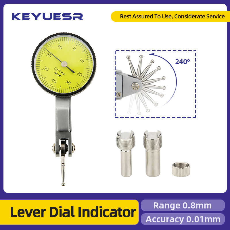 0.8Mm Lever Meter Hour Type Micrometer Dial Gauge Clock Indicator ...