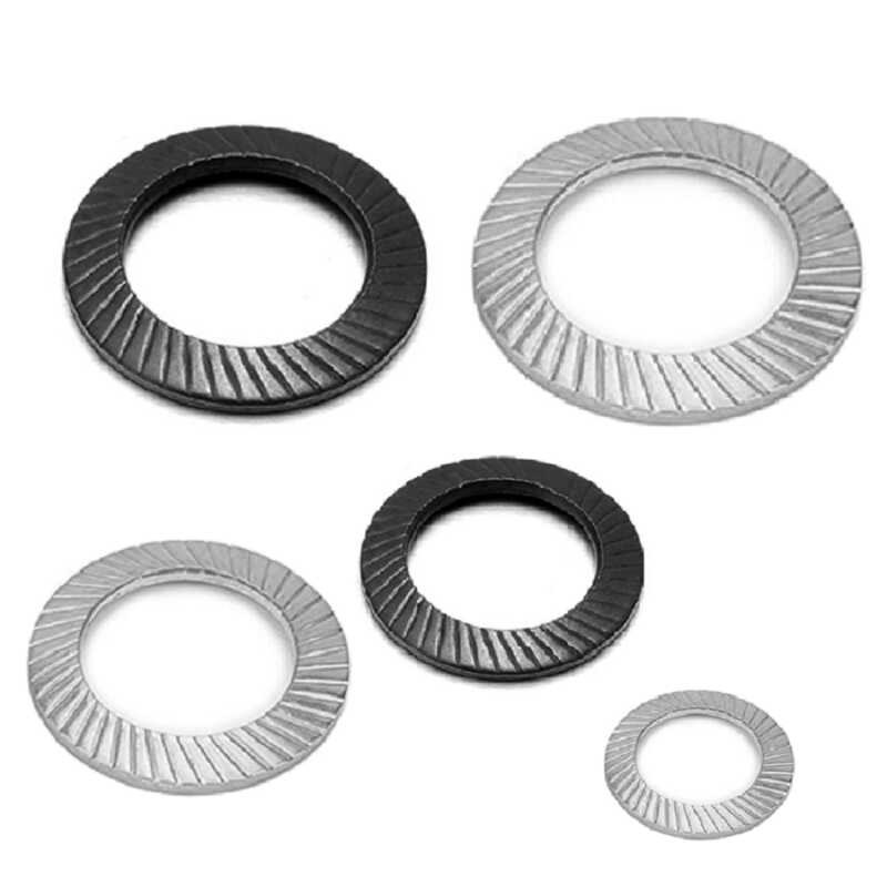 10 - 50pcs M2.5 M3 M4 M5 M6 M8 M10 M12 M16 Wedge Locking Din0 Stainless ...
