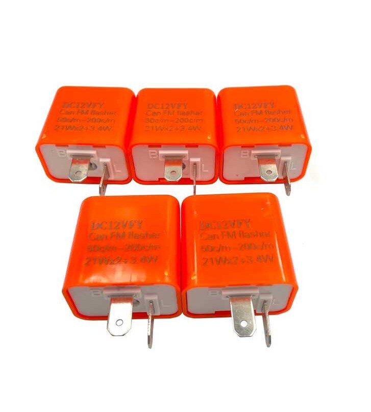 Pack 12V 5 2 Pin Electronic Flasher Relay,Turn Hyper Flash Speed ...