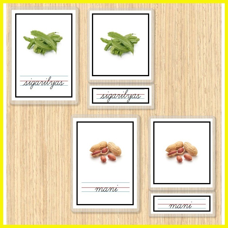 VEGETABLES in the PHILIPPINES - Bahay Kubo Gulay - Montessori Three ...