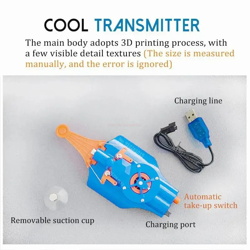 Spider-Man Web Shooters Launcher Device Anime Spiderman Peter Cosplay ...