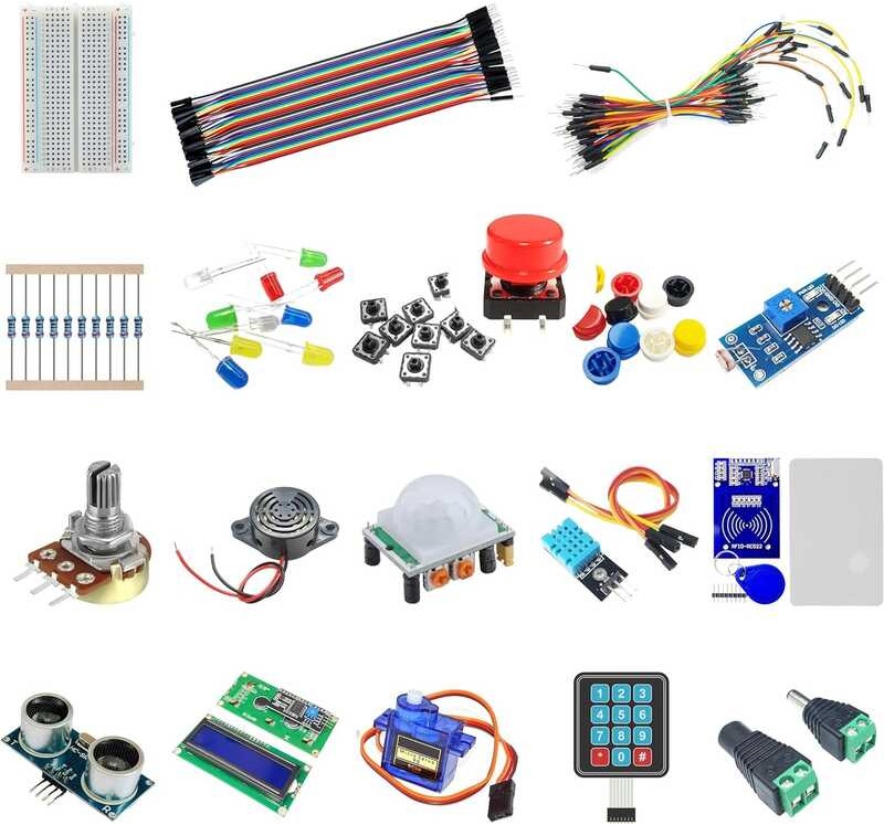 Basic Electronics Diyables Starter Kit For Arduino Esp32 Esp8266 Raspberry Pi Shopee