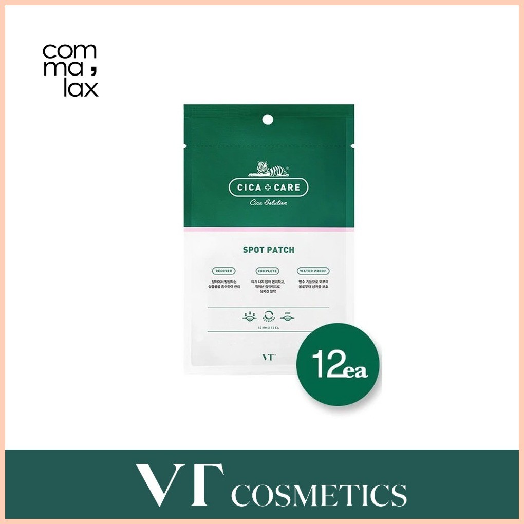 ♟ VT Cosmetics Cica Care Spot Patch (12mm x 12ea) | Shopee Philippines