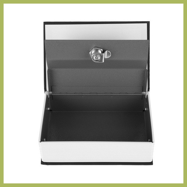 ⌚ ╭ Metal Steel Dictionary Hidden Book Safe Box Cash Money Jewelery ...