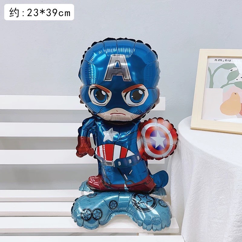 Standing Cartoon Anime Balloon Superhero Spiderman Iron Man Batman ...